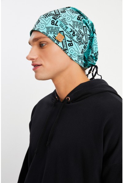 Butikgiz Turquaz Desen Erkek 4 Mevsim Pamuklu, Esnek, Ultra Yumuşak Hafif, Terletmez, Ip Detaylı Penye Şapka Butikgiz Turquaz Desen Erkek 4 Mevsim Pamuklu, Esnek, Ultra Yumuşak Hafif, Terletmez, Ip Detaylı Penye Şapka