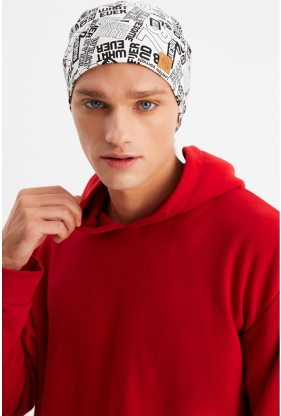 Butikgiz Beyaz Desen Erkek 4 Mevsim Pamuklu, Esnek, Ultra Yumuşak Hafif, Terletmez, Ip Detaylı Penye Şapka Butikgiz Beyaz Desen Erkek 4 Mevsim Pamuklu, Esnek, Ultra Yumuşak Hafif, Terletmez, Ip Detaylı Penye Şapka