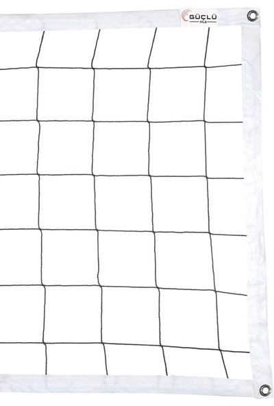 Güçlü File - Voleybol Filesi Ağı –halat Gerdirmeli 2mm - 9mt Güçlü File - Voleybol Filesi Ağı –halat Gerdirmeli 2mm - 9mt