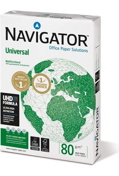 Navigator A4 Fotokopi Kağıdı 50'li Paket (80 Gr/m²) Navigator A4 Fotokopi Kağıdı 50'li Paket (80 Gr/m²)