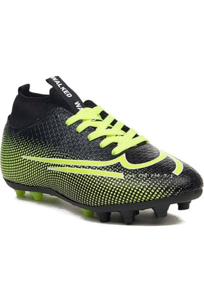 Mugees Yeni Sezon Çoraplı Krampon Siyah Sarı Mugees Yeni Sezon Çoraplı Krampon Siyah Sarı