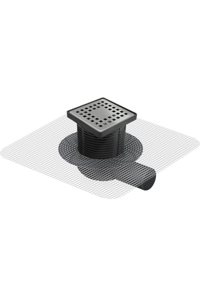 Plastik Çerçeveli 10x10 Cm Süzgeç Q 50 Yan Çıkış Plastik Çerçeveli 10x10 Cm Süzgeç Q 50 Yan Çıkış