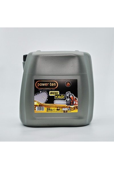 Powerten Bıçkı Zincir Testere Yağı  16 Litre ( Üretim Yılı: 2022 ) Powerten Bıçkı Zincir Testere Yağı  16 Litre ( Üretim Yılı: 2022 )