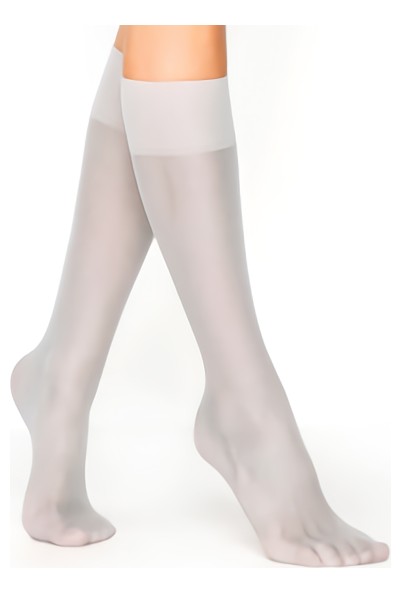 2'li Thy Gri Dizaltı Hostes Çorabı 2'li Thy Gri Dizaltı Hostes Çorabı