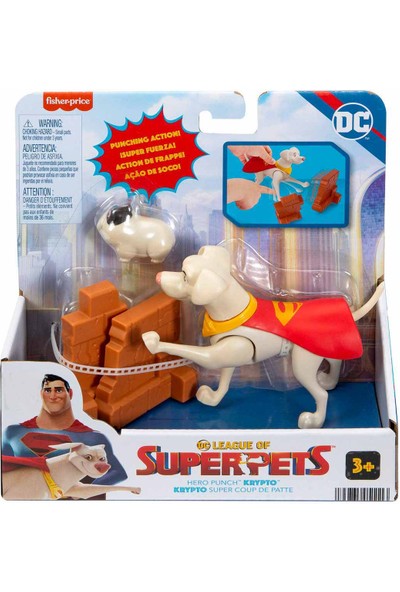 Dc League Of Super Pets Aksiyon Figürleri - Krypto Dc League Of Super Pets Aksiyon Figürleri - Krypto