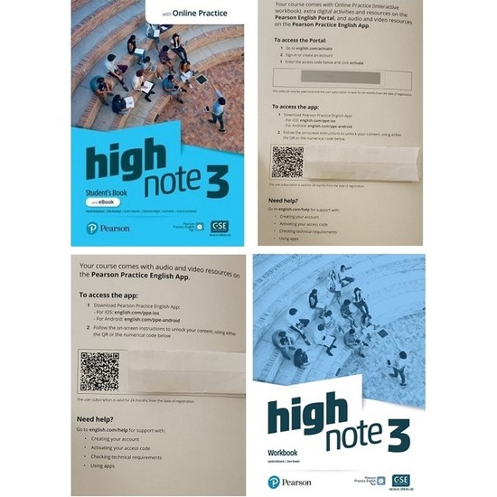 Pearson Education Yayıncılık High Note 3 Student’s Book + Kitabı