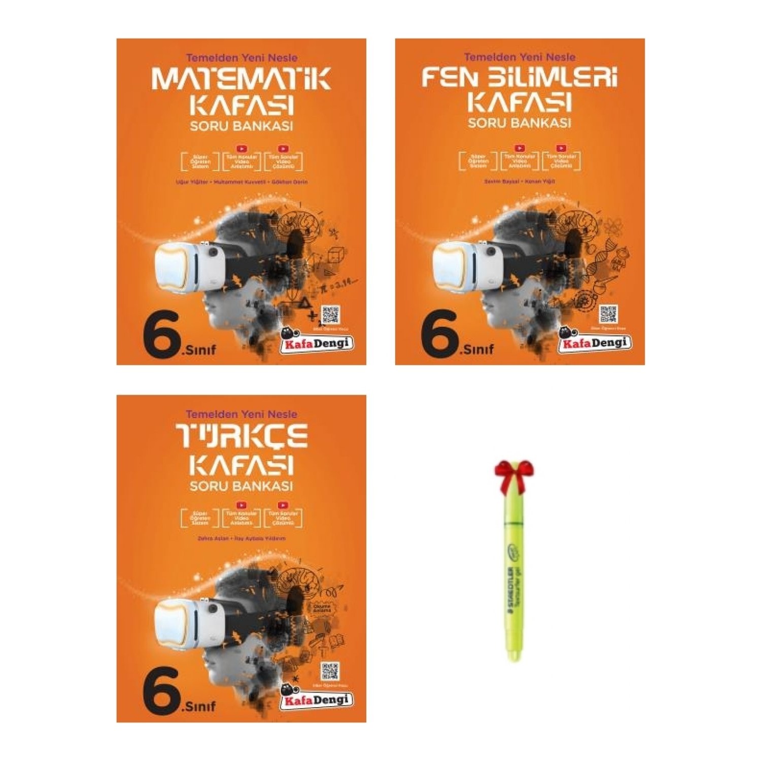 Kafa Dengi Yayınları 6.Sınıf Matematik Kafası Fen Bilimleri Kitabı