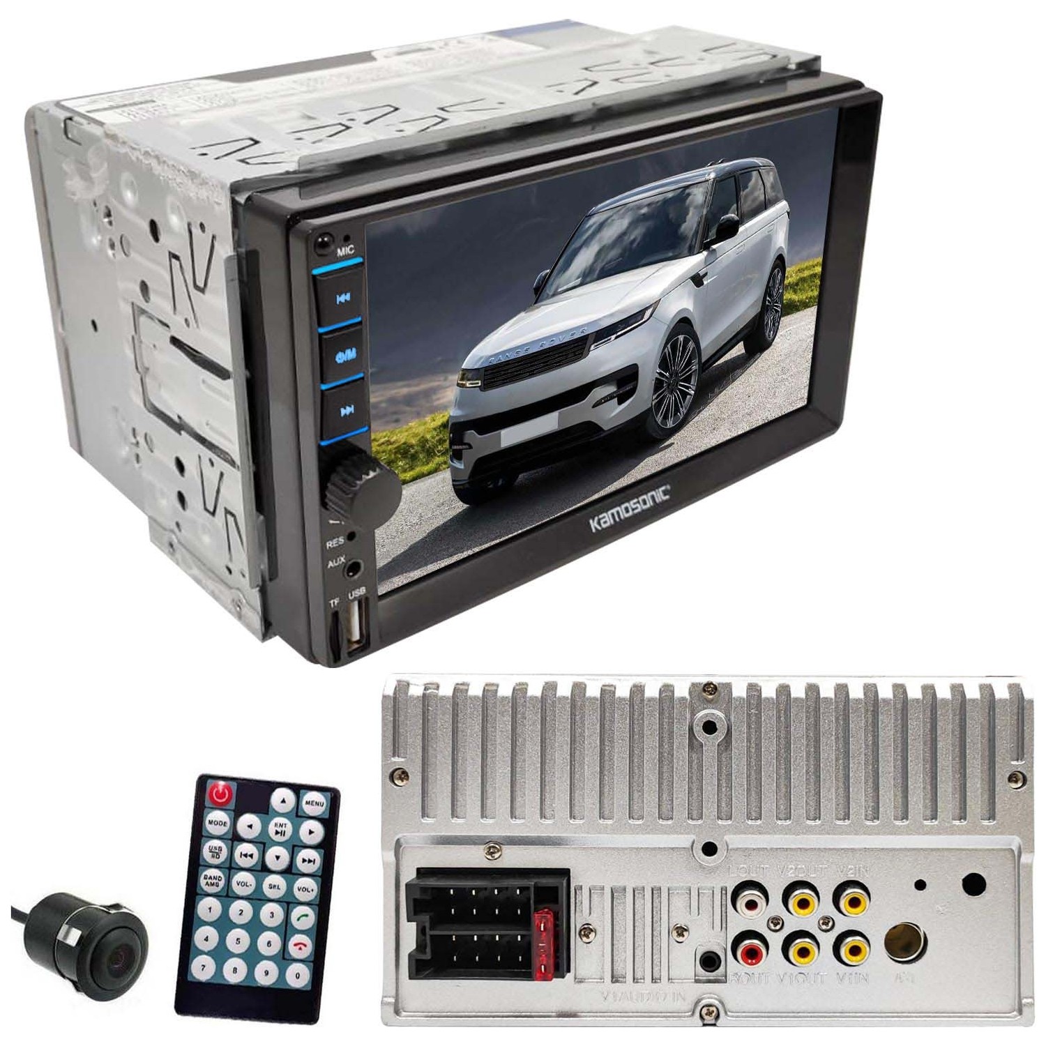 Kamosonic Double Teyp 7 4X45W Mirrorlink Bt/usb/sd/fm/aux Fiyatı