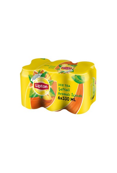 Lipton Ice Tea Şeftali Kutu 6X330 ml