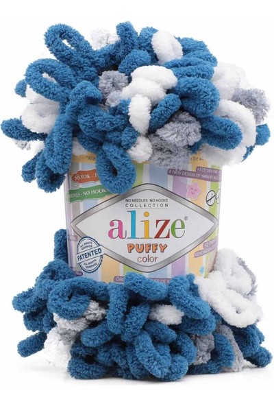 Alize Puffy Color El Örgü Ipi 6375