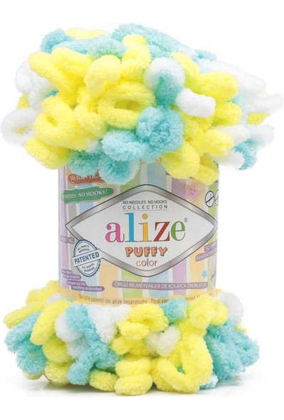 Alize Puffy Color El Örgü Ipi 6382