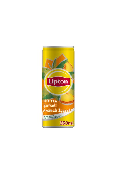 Lipton Ice Tea Şeftali Kutu 250 ml
