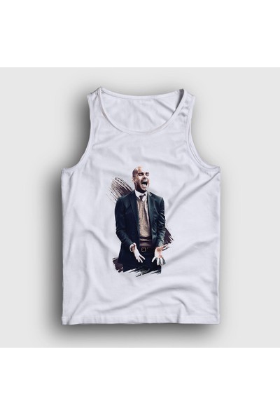 Presmono Unisex Beyaz Soccer Futbol Josep Pep Guardiola Atlet