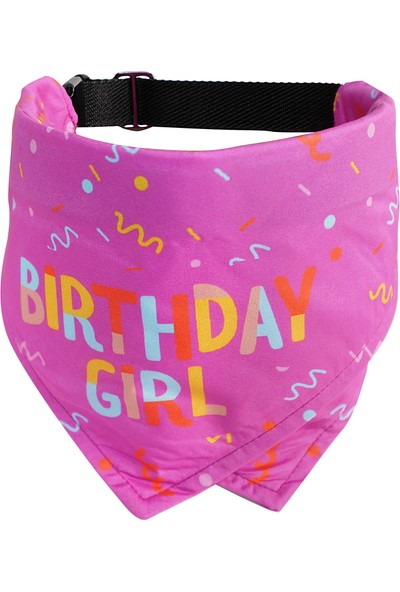 Picco Paws Birthday Girl Bandana Picco Paws Birthday Girl Bandana