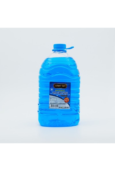 Powerten Kışlık Oto Cam Suyu 5 Litre ( Üretim Yılı: 2022 )