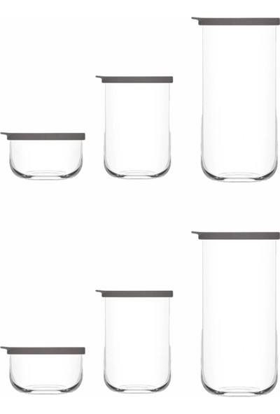 Lav Duo 6'lı Saklama Kabı Beyaz Kapak LV-DUOS82