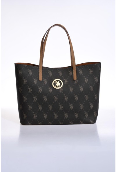 U.s. Polo Assn. US8700 Kahve-Sutlukahve Kadın Omuz Çantası