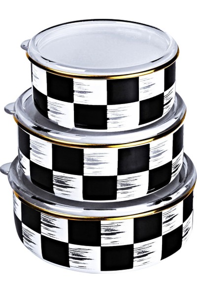 Taşev Emilia - 3'lü Saklama Kabı