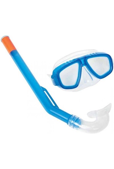 Liggo Çocuk Yüzme Gözlüğü Maske Çocuk Şnorkel Set 24018