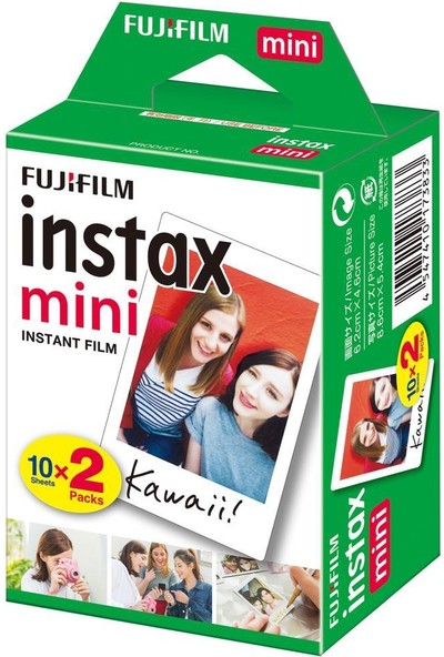 Fujıfılm - Instax Mini 11 Mavi Fotoğraf Makinesi 20LI Film Fujıfılm - Instax Mini 11 Mavi Fotoğraf Makinesi 20LI Film