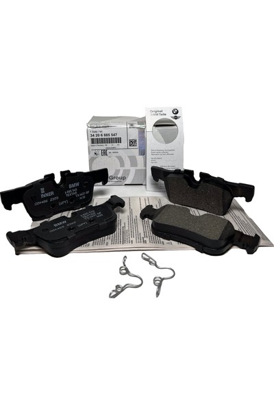 Bmw F46 Orijinal Arka Fren Balata Takımı 34206885547 Bmw F46 Orijinal Arka Fren Balata Takımı 34206885547