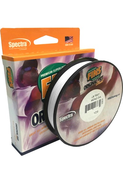 Fins Original Prt Örgü Ip 137 Mt. 0.18MM 10 Lb. Beyaz Fins Original Prt Örgü Ip 137 Mt. 0.18MM 10 Lb. Beyaz
