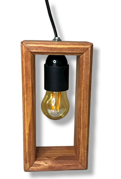 Terra Miller Ahşap Masa Lambası