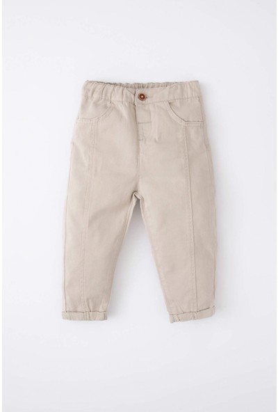 DeFacto Erkek Bebek Regular Fit Twill Pantolon Y3933A222AU