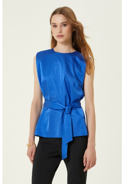 Network Lacivert Bluz