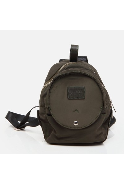 Vanessa Scani 03Cah243340A880 Tekstıl Ve Deri Haki Kadın Çanta