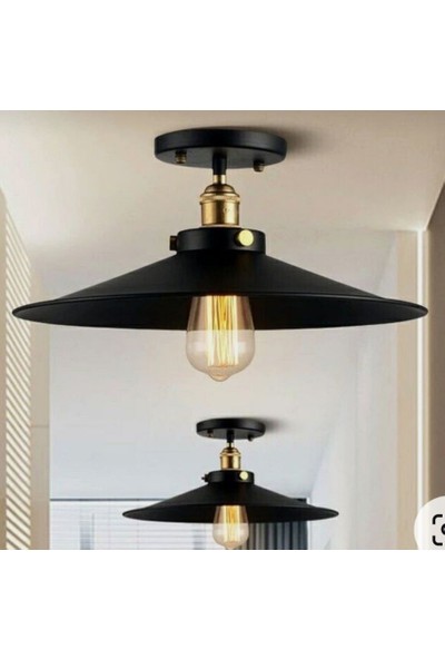 Mylights Rustik 40 cm Metal Plofonyer Avize Tek Fiyatıdır Mylights Rustik 40 cm Metal Plofonyer Avize Tek Fiyatıdır