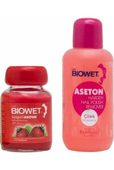 2 Li Set Süngerli Aseton 75 ml ve Extra Etkili Aseton 125 ml