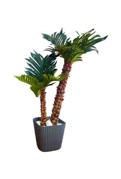 Yeşilada Yapay Afrika Palmiyesi Gövdeli Palmiye Ağacı 50 cm Yeşilada Yapay Afrika Palmiyesi Gövdeli Palmiye Ağacı 50 cm
