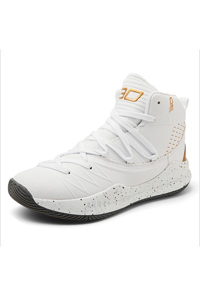 Miniamania Bilekli Beyaz Erkek Basketbol Ayakkabı