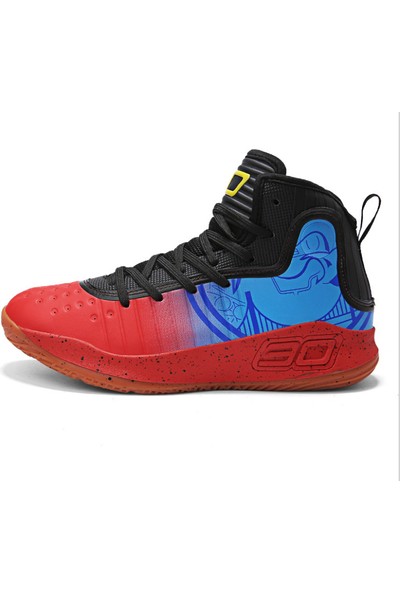 Miniamania Mavi Kırmızı Erkek Basketbol Ayakkabı