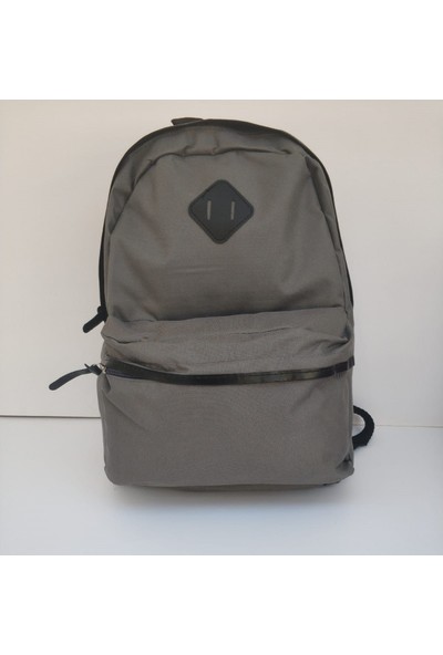 Brıck Bag Wood Benetton Okul Çantası Gri 34X44 Brıck Bag Wood Benetton Okul Çantası Gri 34X44