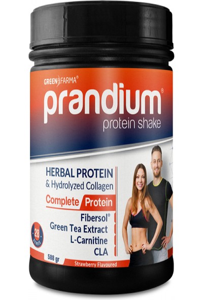 Green Farma Prandium Protein Shake 28 Servis Green Farma Prandium Protein Shake 28 Servis