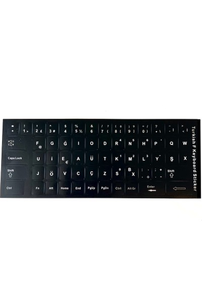 Aogo F Klavye Stiker Türkçe Klavye Yapışkan Harf Dizilimi Turkish F Keyboard Sticker F Klavye Sticker Aogo F Klavye Stiker Türkçe Klavye Yapışkan Harf Dizilimi Turkish F Keyboard Sticker F Klavye Sticker