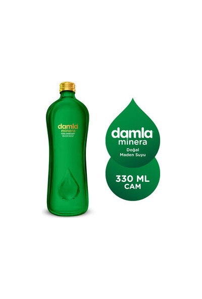 Damla Minera 330 ml Şişe Damla Minera 330 ml Şişe
