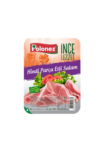 Polonez Hindi Parça Etli Salam 110 G Polonez Hindi Parça Etli Salam 110 G