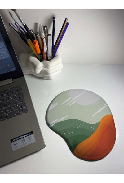 Vadi Gün Batımı Bilek Destekli Mouse Pad Vadi Gün Batımı Bilek Destekli Mouse Pad
