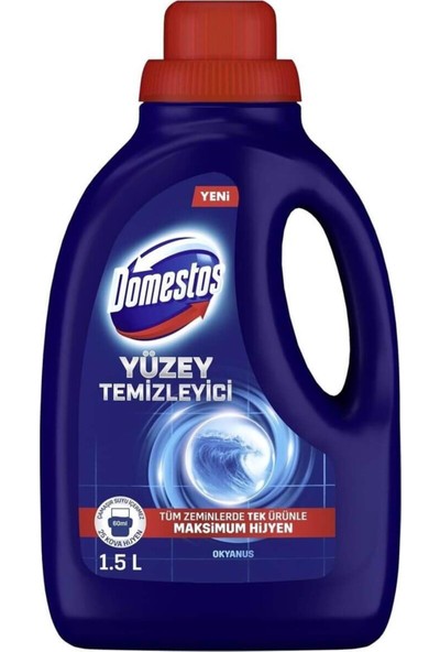 Domestos Yüzey Temizleyici Okyanus 1500 ml Domestos Yüzey Temizleyici Okyanus 1500 ml