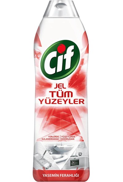 Cif Tüm Yüzeyler Yasemin Ferahlığı 750 ml Cif Tüm Yüzeyler Yasemin Ferahlığı 750 ml