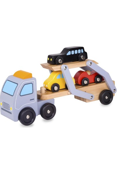 Ahşap Taşıyıcı Tır Oyun Seti