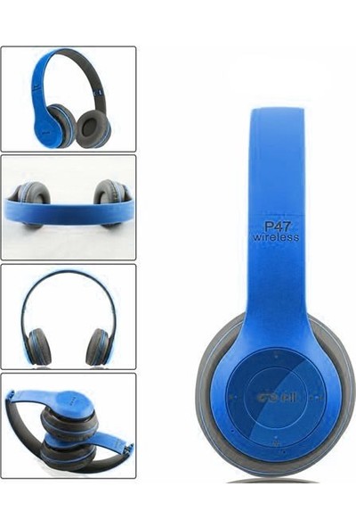 Sy P47 Wireless Bluetooht Kulak Üstü Kulaklık