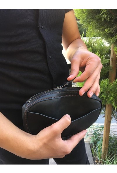 Feyu Deri Atölyesi Deri Elçantası