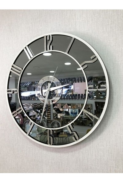 Harika Crown Özel Seri Aynalı Duvar Saati