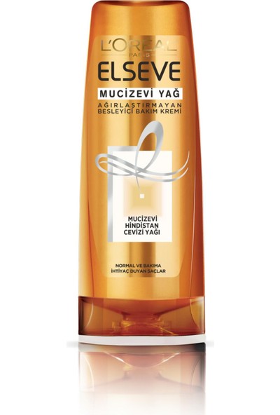 EKS Ticaret Elseve Saç Bakım Kremi Mucizevi Hindistan Cevizi Yağı Ağırlaştırmayan Besleyici 360ML