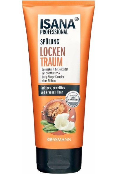 EKS Ticaret Isana Profesyonel Saç Kremi Güçlü Bukle 200 ml