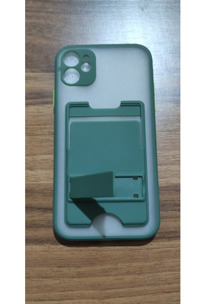 Mtl IPHONE 11 Standlı Kartlıklı Kılıf